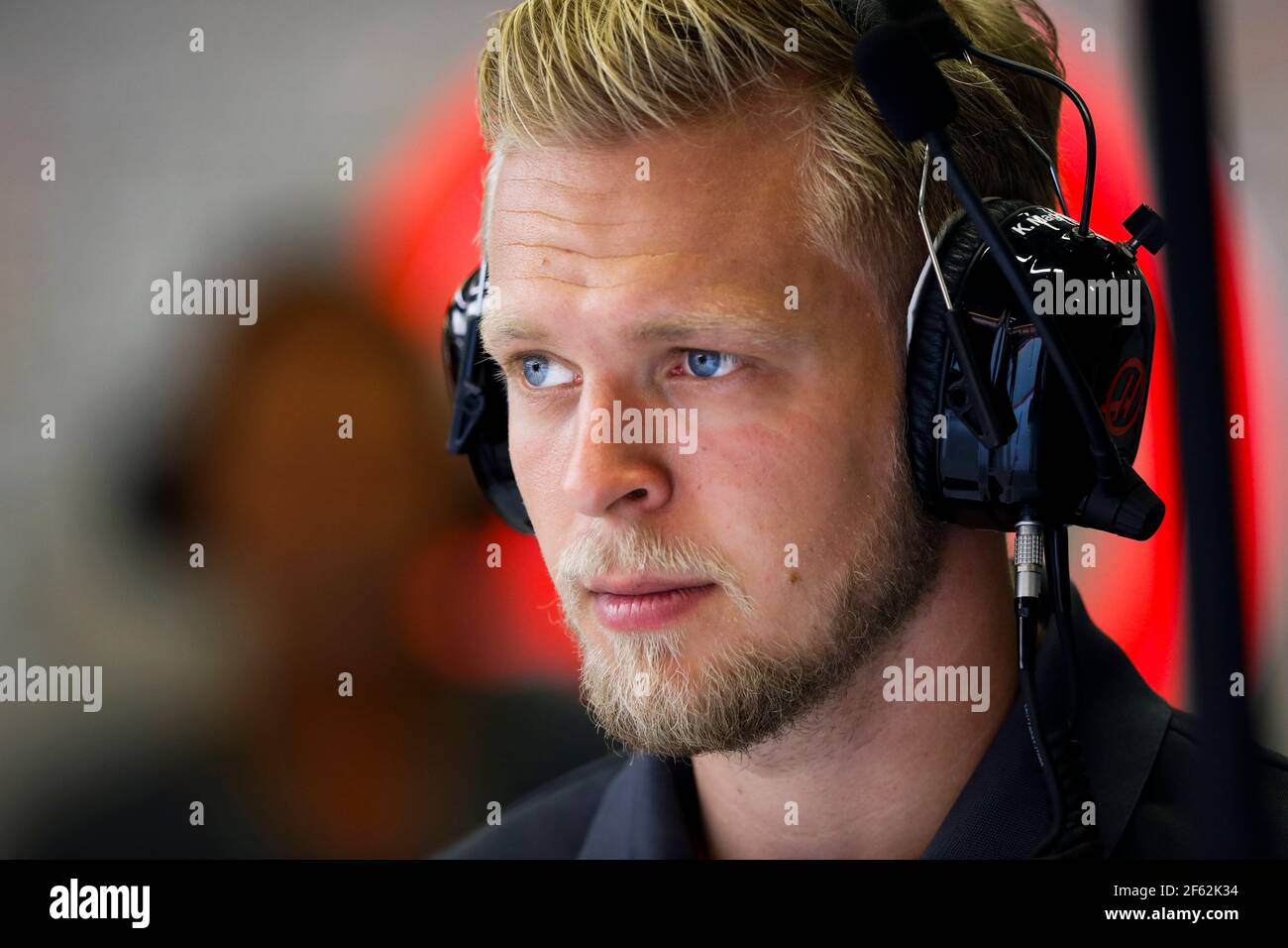MAGNUSSEN Kevin (dnk) Haas VF-17 Ferrari Haas F1 team, ambiance ...
