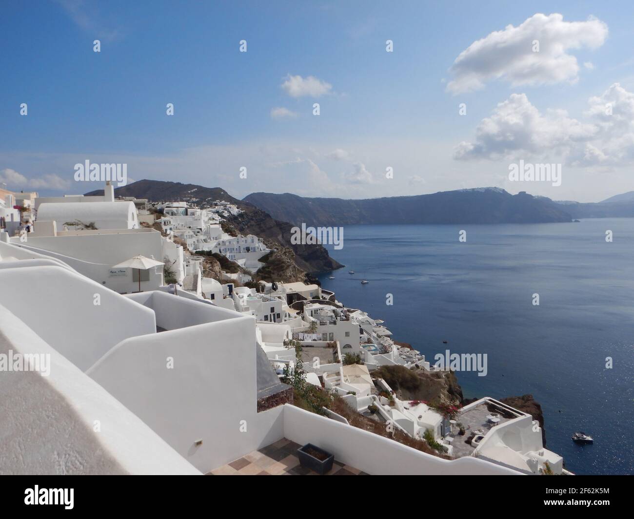 Santorini officially Thira and classic Greek Thera is an island in the ...