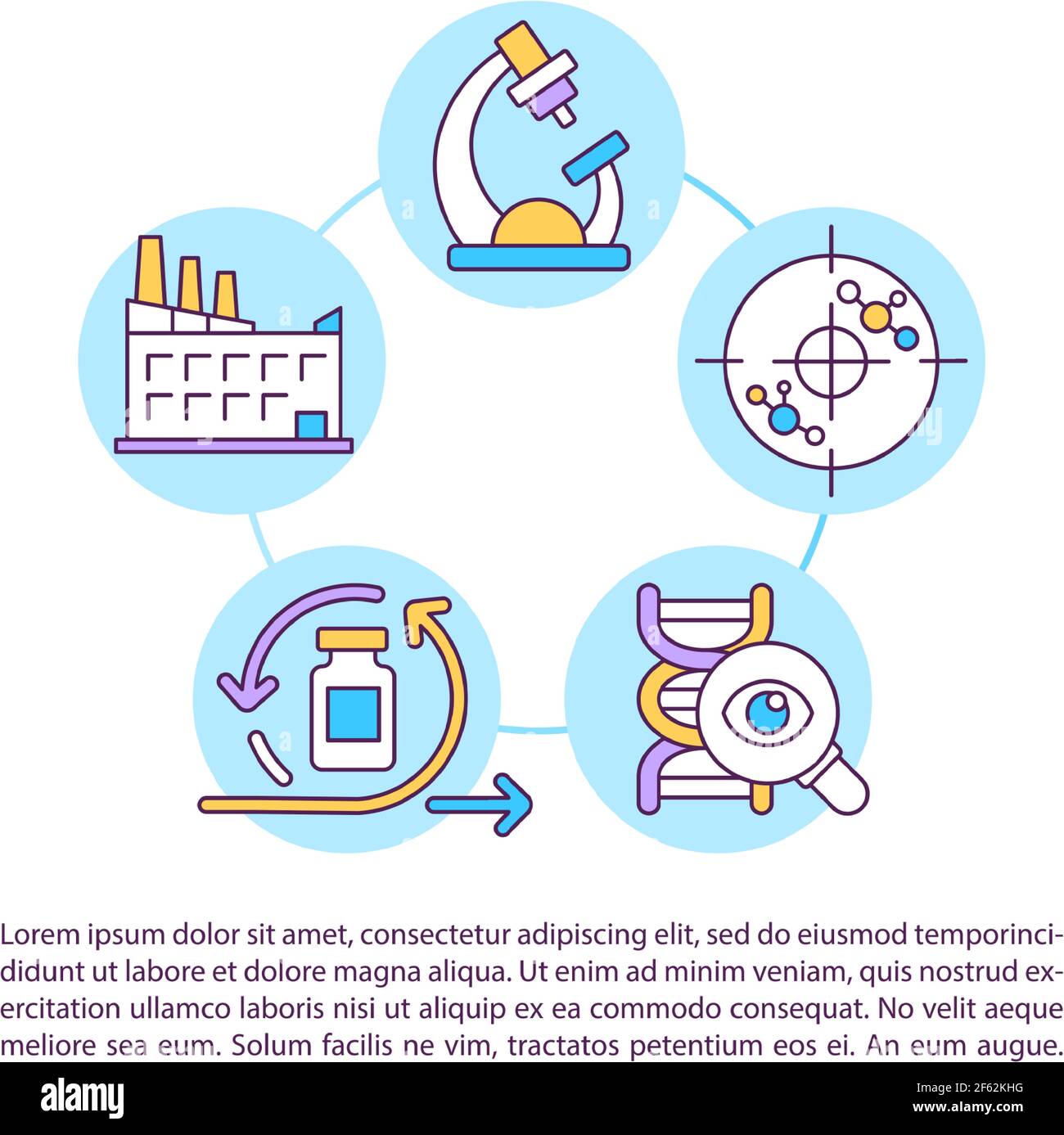 Vaccine production line Stock Vector Images - Alamy