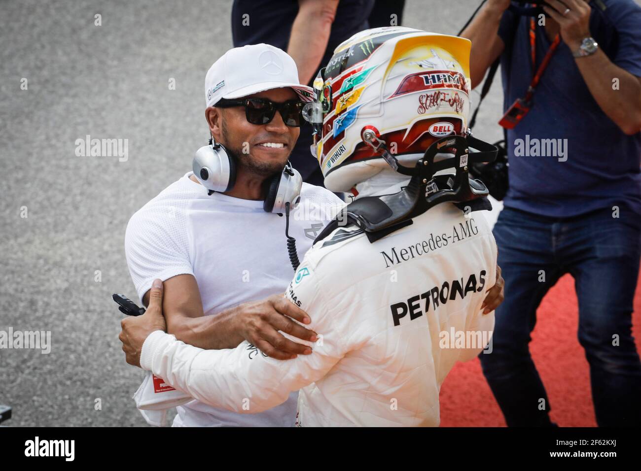 Brother of lewis hamilton hi-res stock photography and images - Alamy