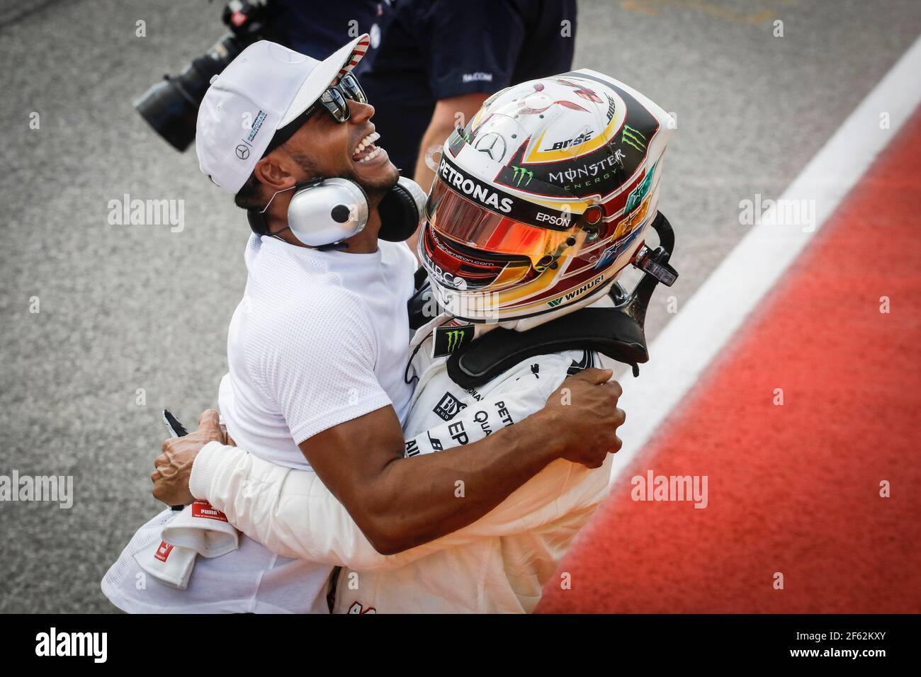 Brother of lewis hamilton hi-res stock photography and images - Alamy