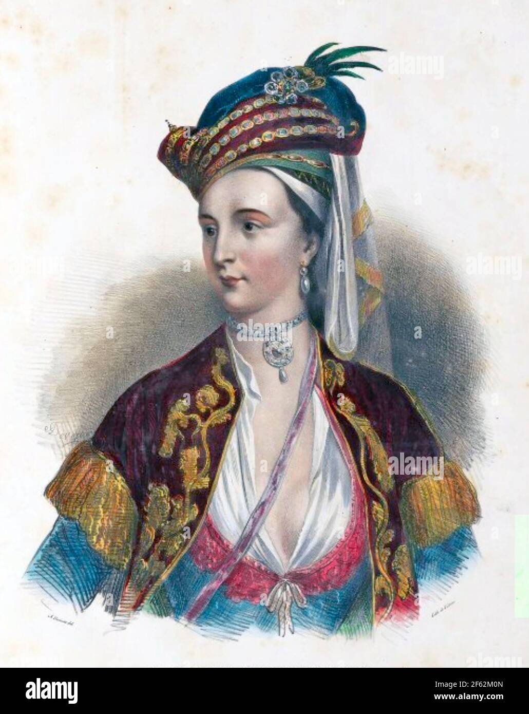 LADY MARY WORTLEY MONTAGU (1689-1762) English poet and writer ...