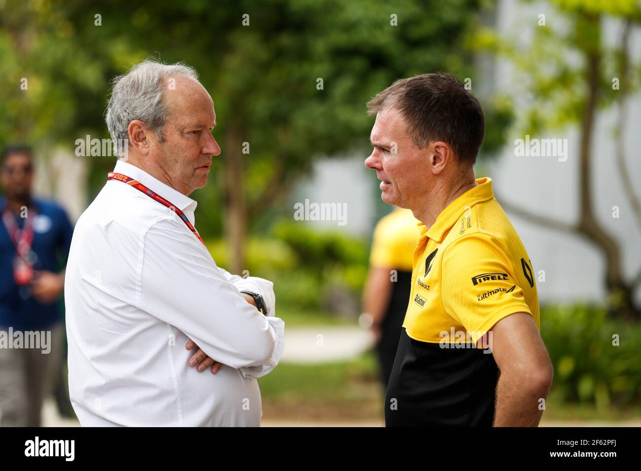 Renault sport f1 team racing director jerome stoll hi-res stock ...