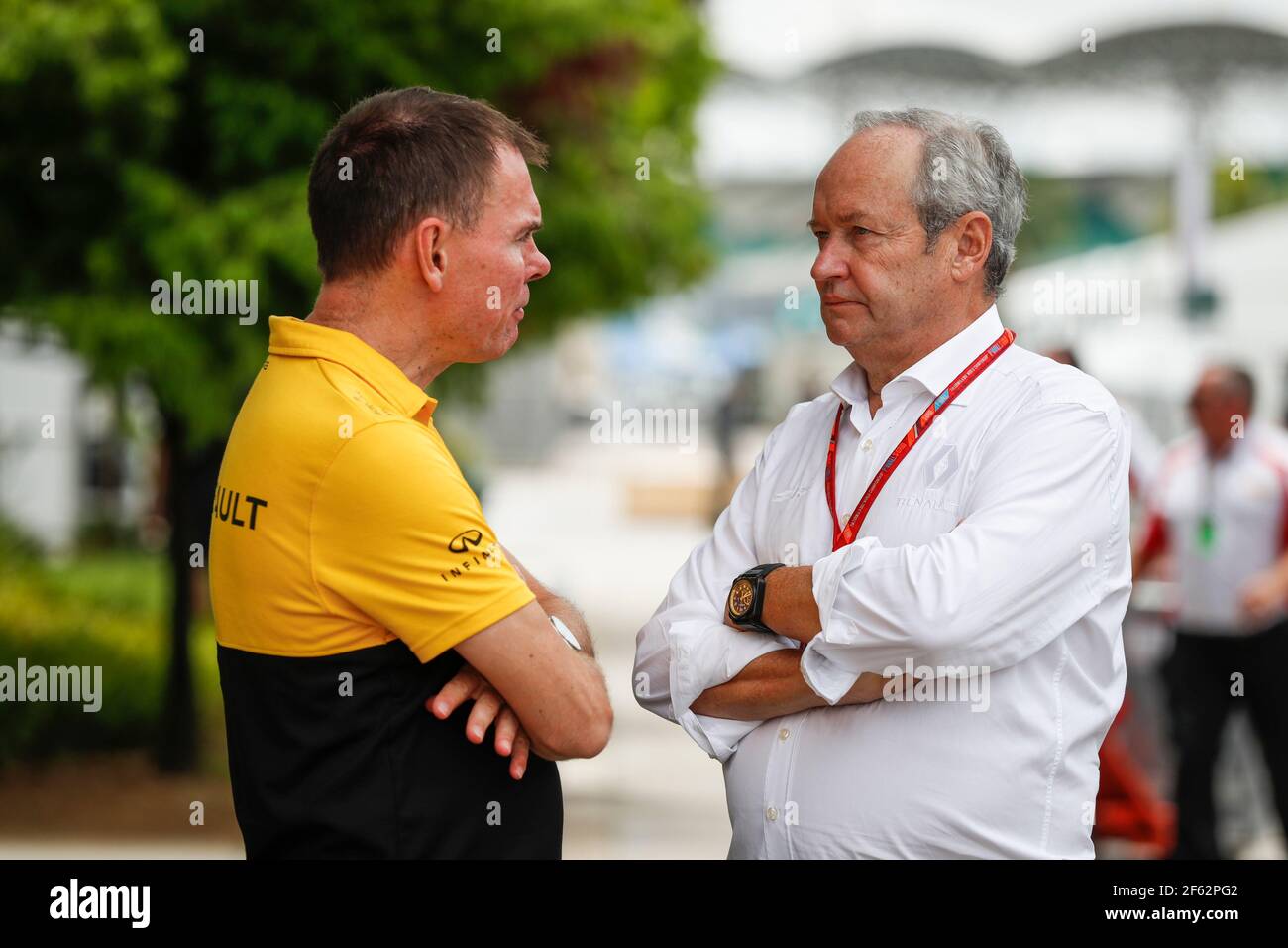 Renault sport f1 team racing director jerome stoll hi-res stock ...
