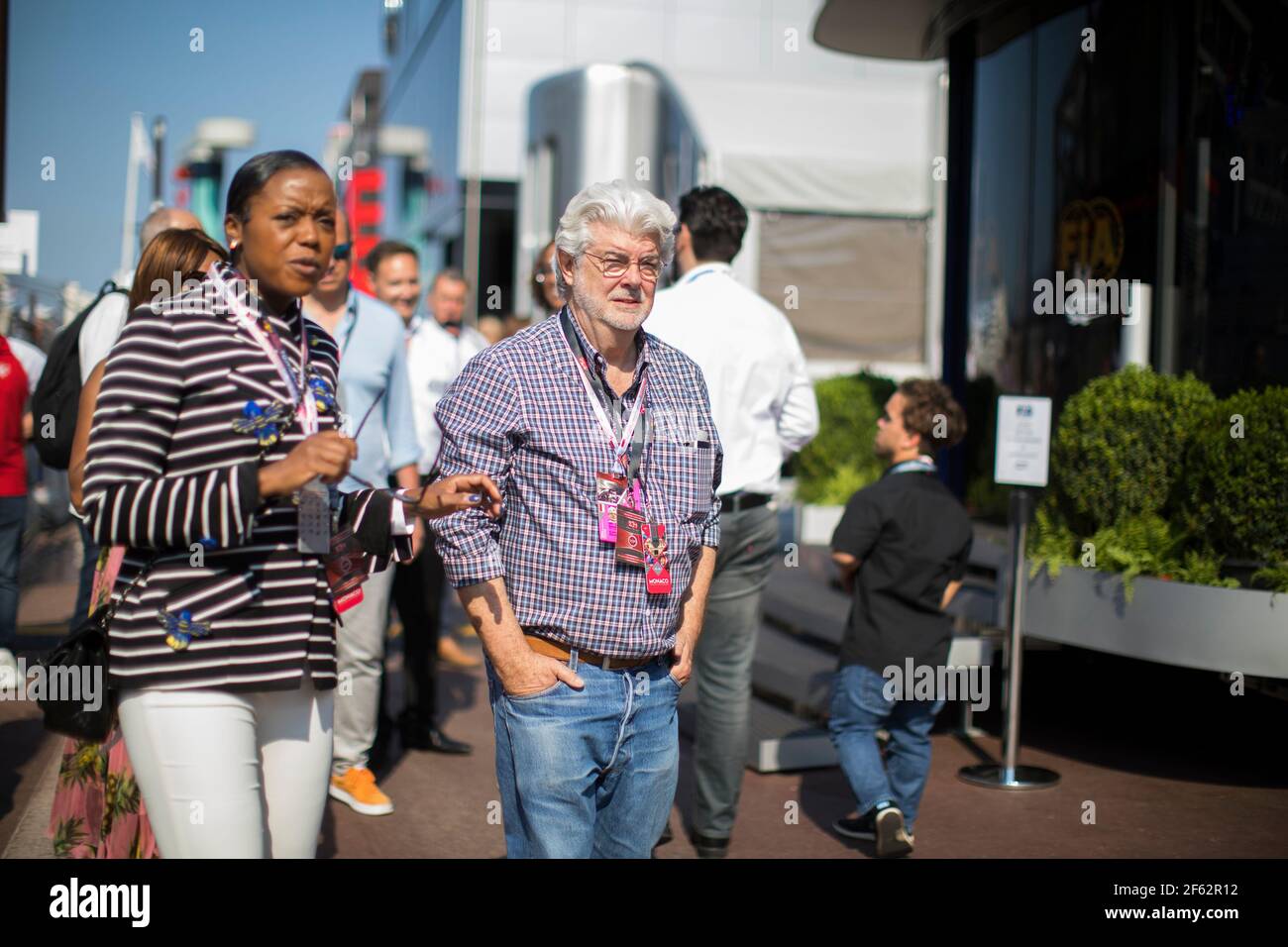 George lucas at the grand prix hi-res stock photography and images - Alamy