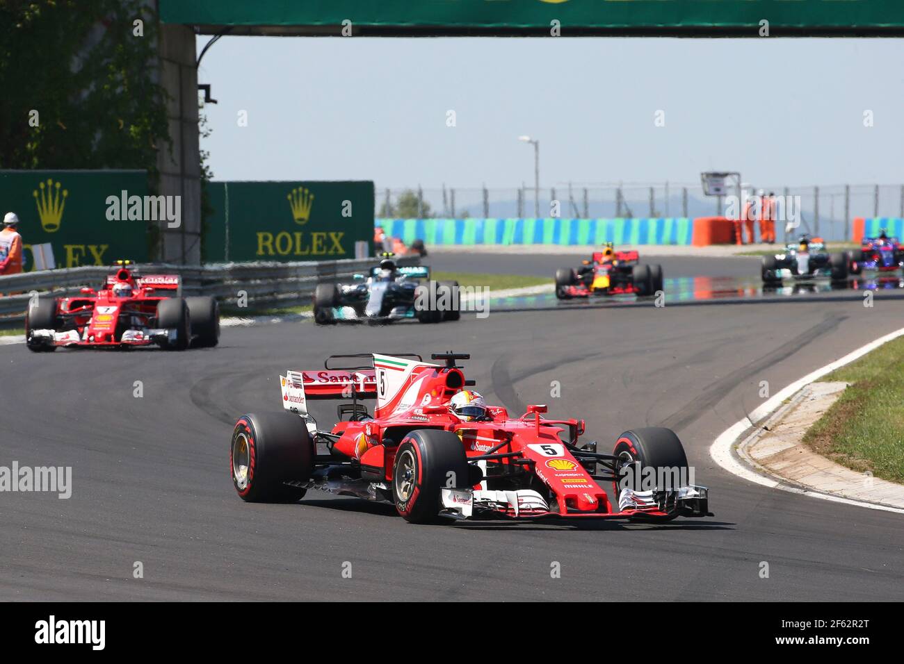 VETTEL Sebastian (ger) Ferrari SF70-H team scuderia Ferrari action ...