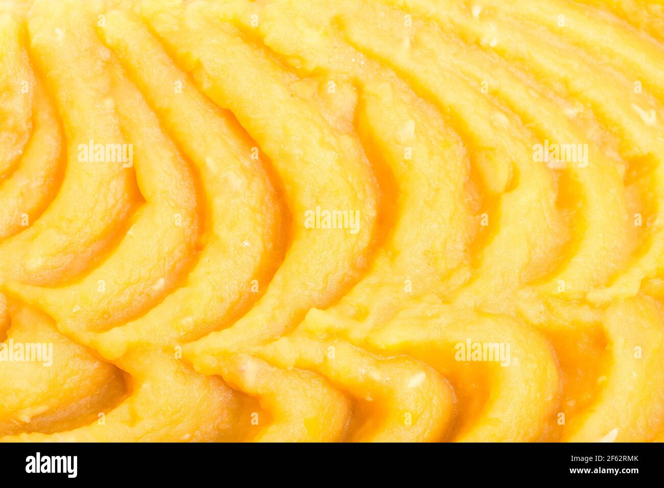 Mashed corn puree. Macro. Photo can be used as a whole background Stock ...
