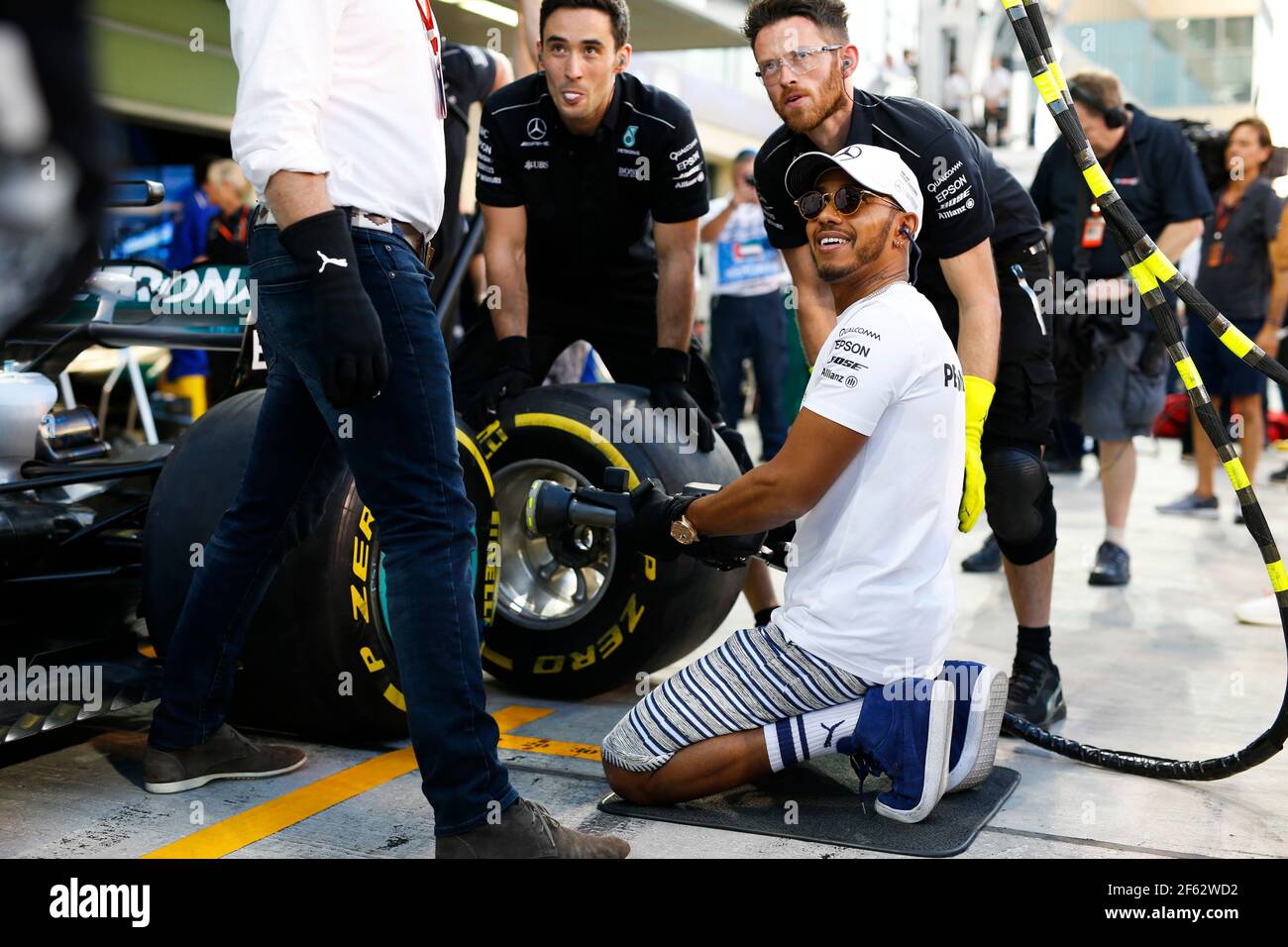 HAMILTON Lewis (gbr) Mercedes W08 Hybrid EQ Power+ team Mercedes GP ...