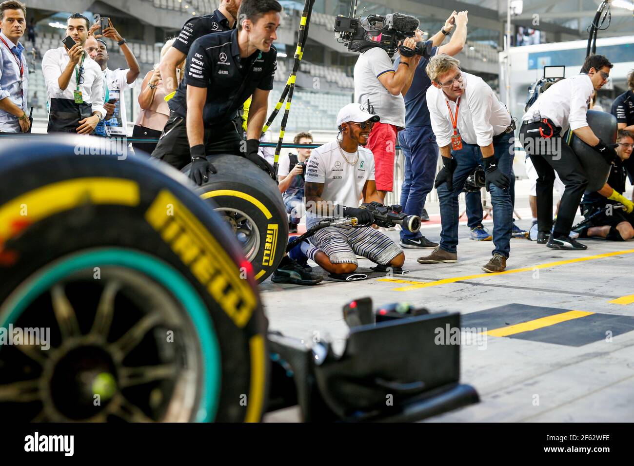 HAMILTON Lewis (gbr) Mercedes W08 Hybrid EQ Power+ team Mercedes GP ...