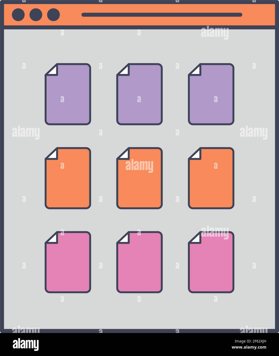 gray web pages Stock Vector Image & Art - Alamy