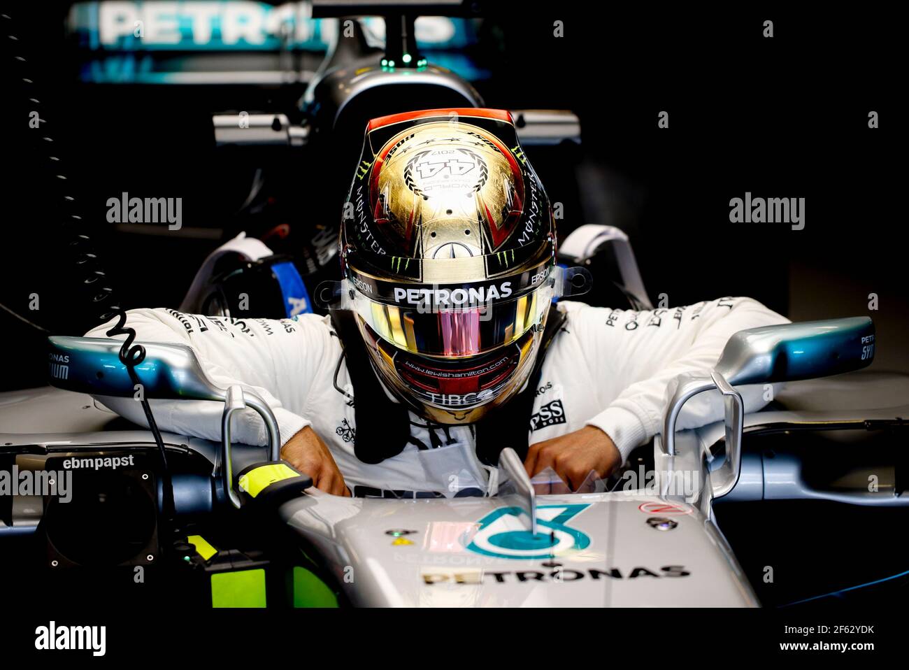 HAMILTON Lewis (gbr) Mercedes W08 Hybrid EQ Power+ team Mercedes GP ...