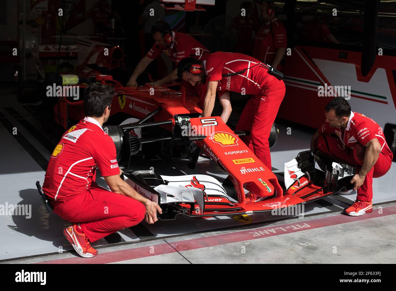 05 VETTEL Sebastian (ger) Ferrari SF70-H team scuderia Ferrari ...
