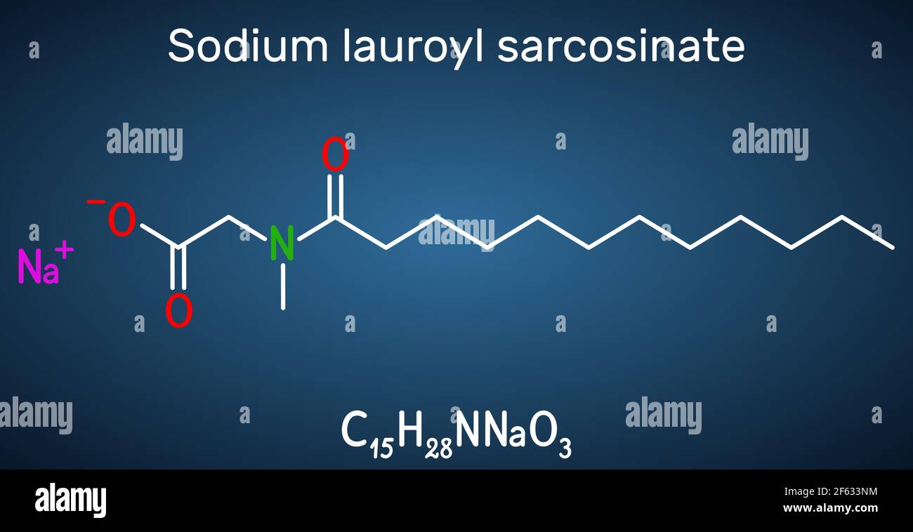 Sodium lauroyl sarcosinate, sodium lauroylsarcosinate, sarkosyl ...