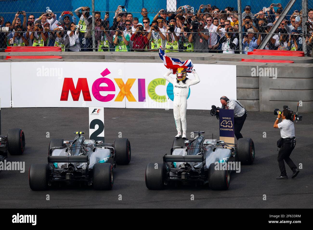 HAMILTON Lewis (gbr) Mercedes W08 Hybrid EQ Power+ team Mercedes GP ...