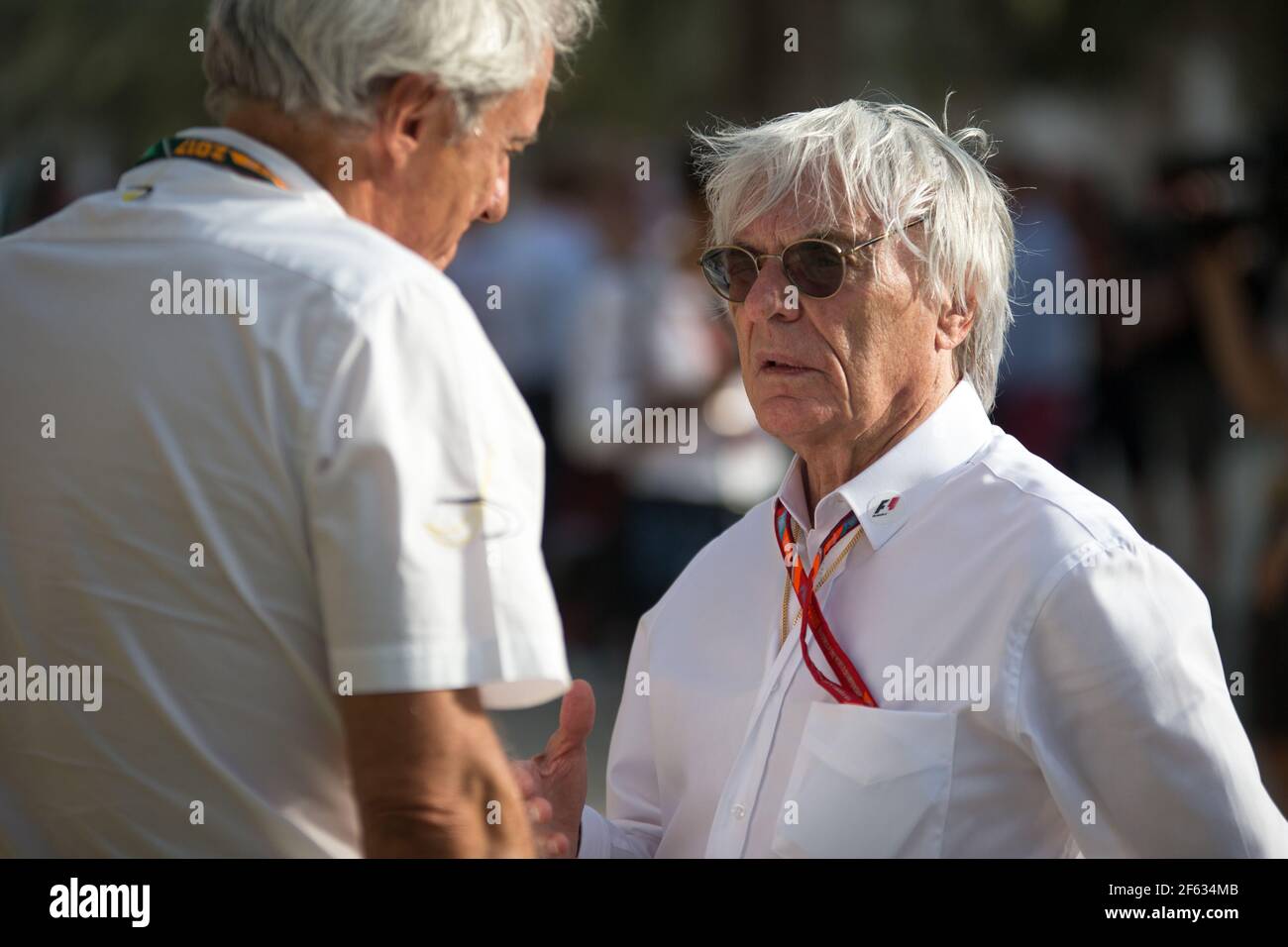 ECCLESTONE Bernie (gbr) CEO of Formula One Group ambiance portrait ...