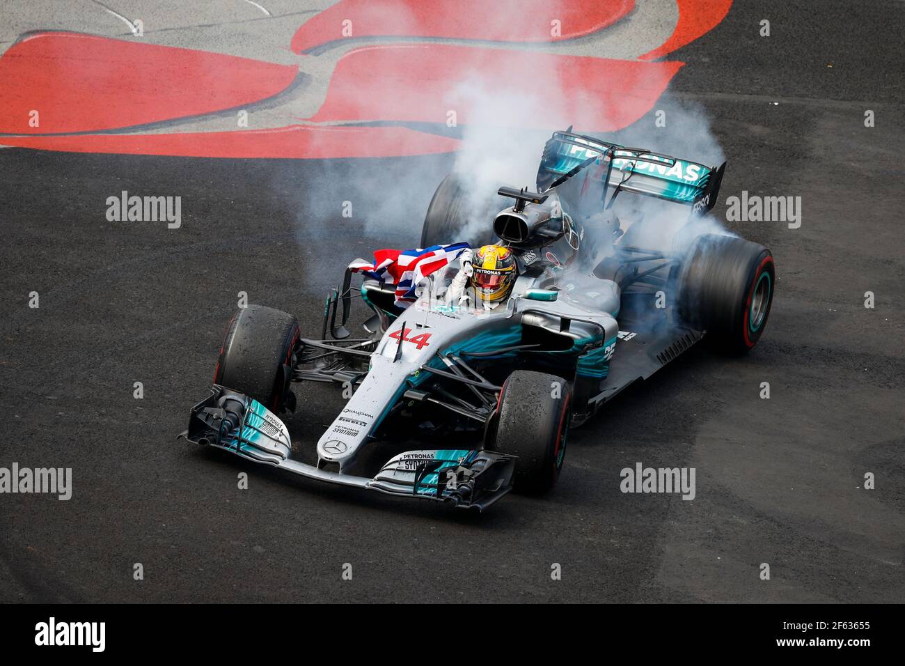 HAMILTON Lewis (gbr) Mercedes W08 Hybrid EQ Power+ team Mercedes GP ...