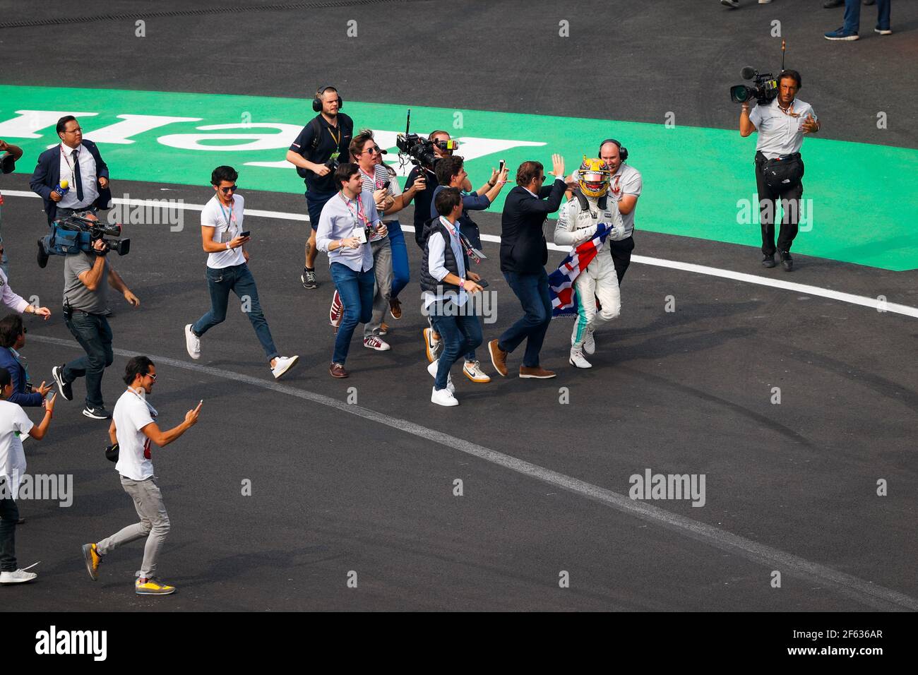 HAMILTON Lewis (gbr) Mercedes W08 Hybrid EQ Power+ team Mercedes GP ...