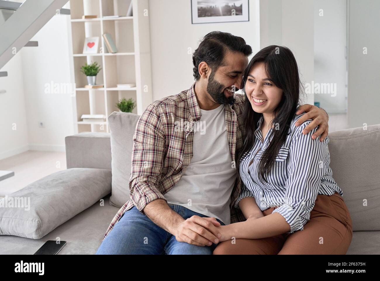 Indian happy couple hi-res stock photography and images - Alamy