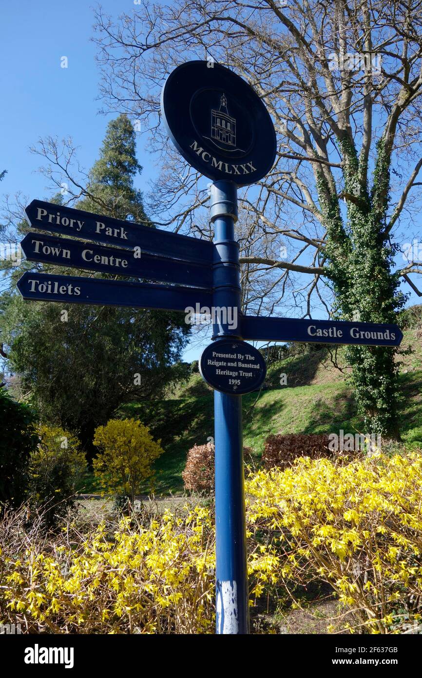 Reigate landmarks hi-res stock photography and images - Alamy