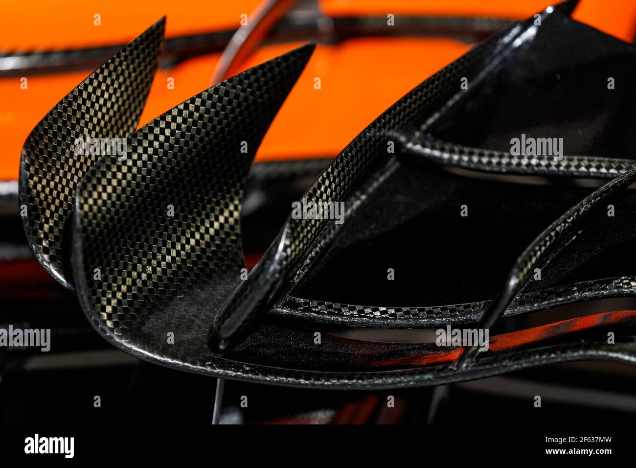 McLaren Honda MCL32 front wing details during 2017 Formula 1 FIA world ...