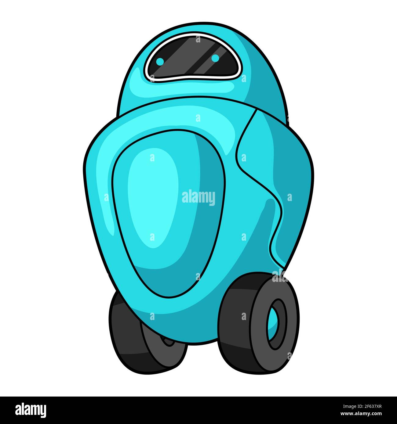 Cartoon illustration robot science fiction Cut Out Stock Images ...