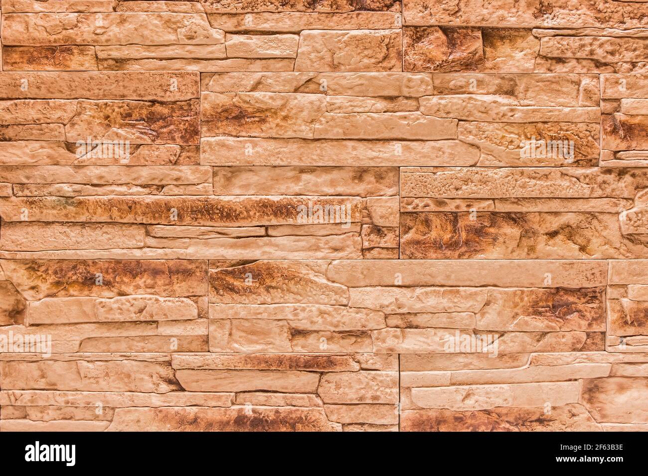 Texture of colored decorative stone wall, slabs with abstract patterns ...