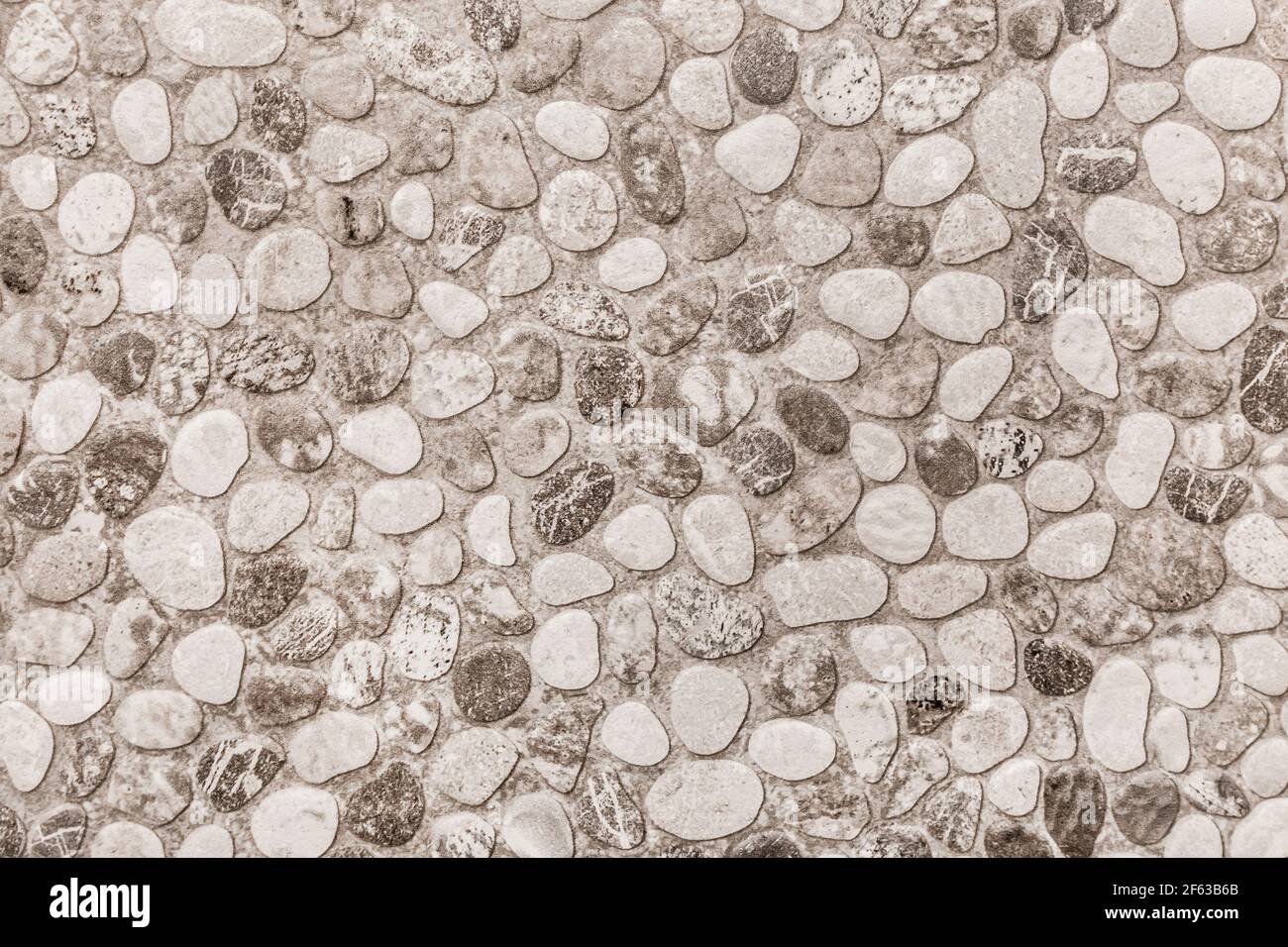 Abstract ceramic tile pattern, texture small stones floor background ...