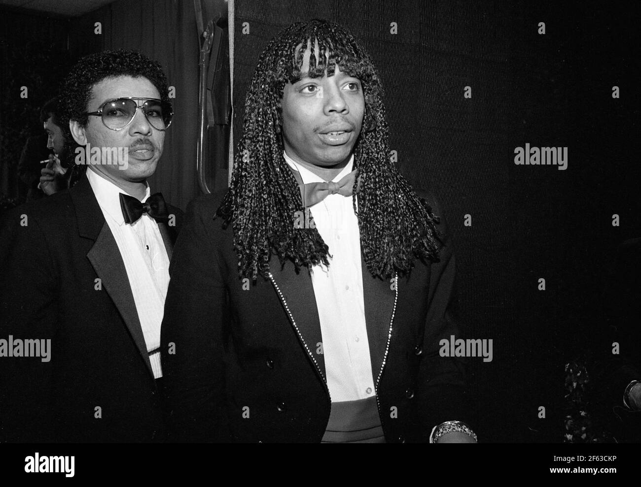 Rick James 1980 Credit: Ralph Dominguez/MediaPunch Stock Photo - Alamy