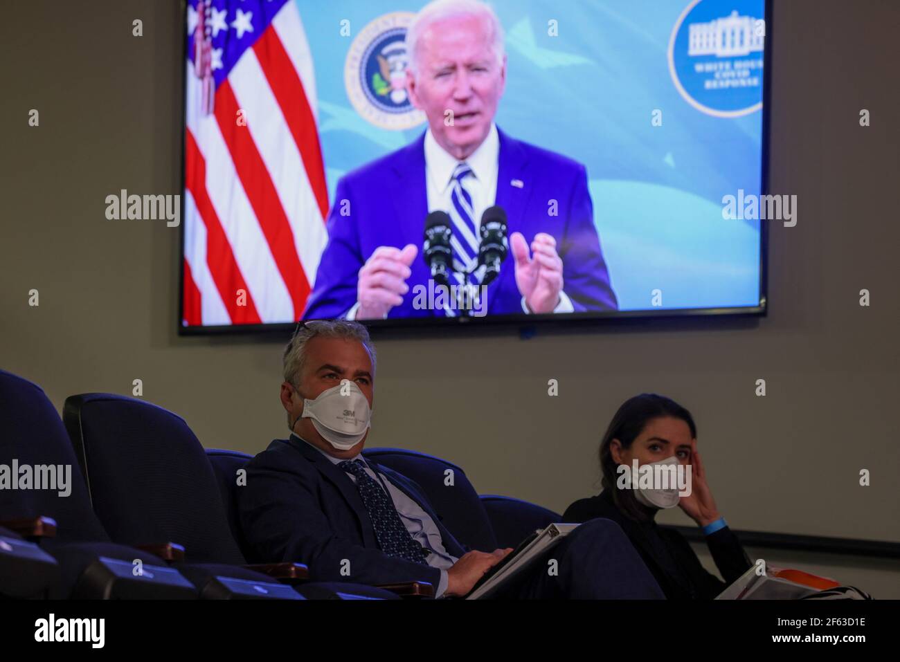 Vaccinations coordinator at the white house hi-res stock photography ...