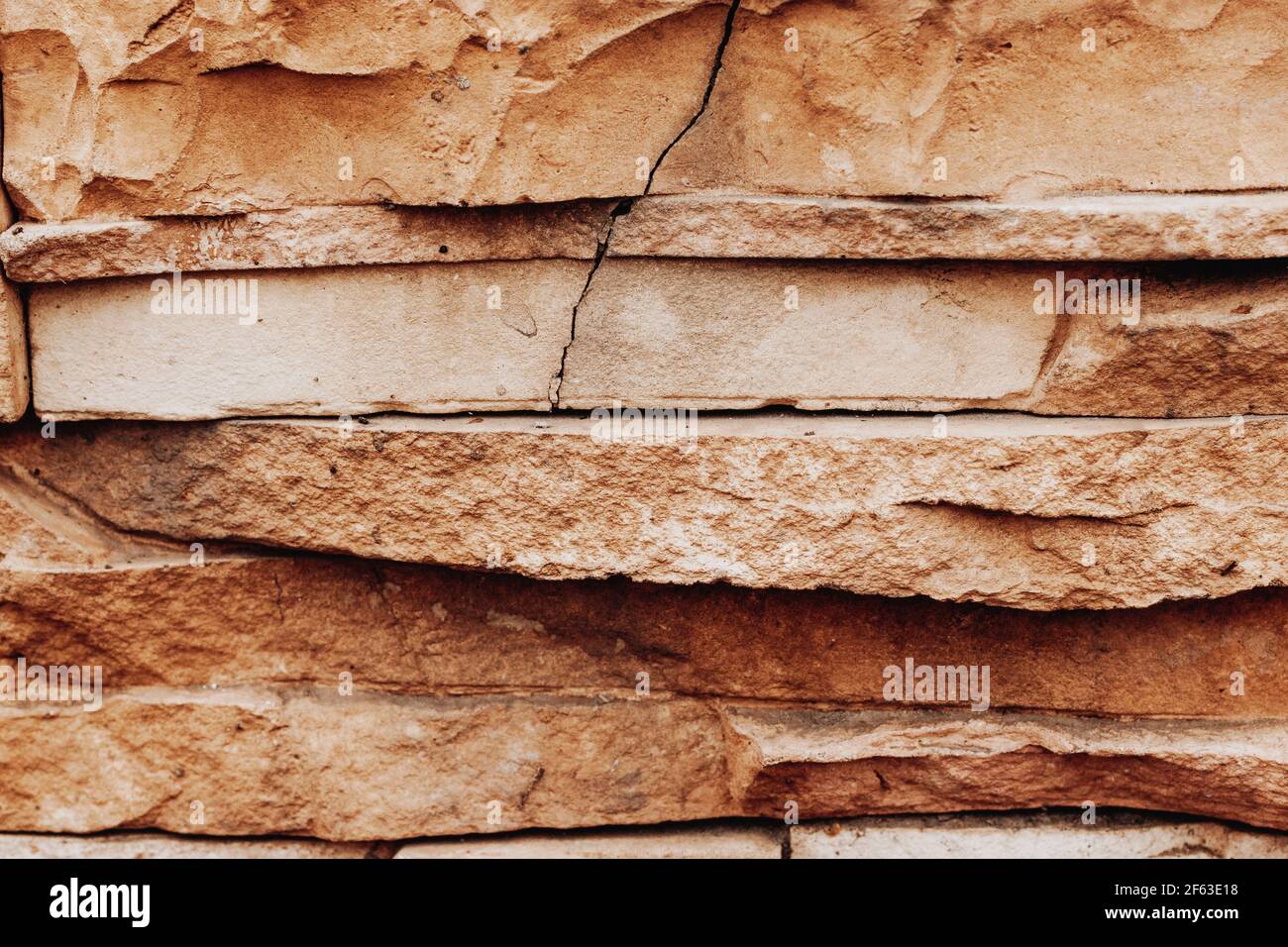 Old natural stone brick wall texture background Stock Photo - Alamy