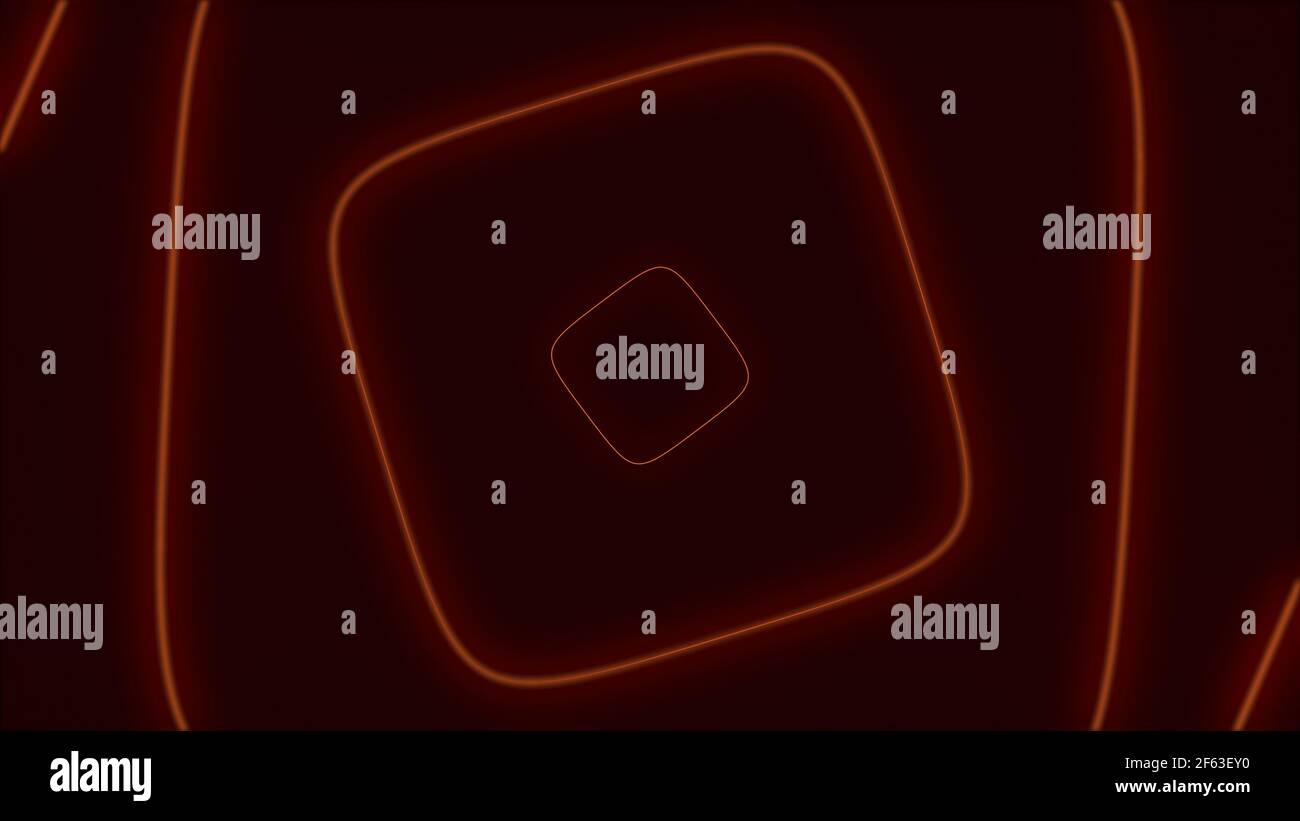 Loopable abstract digital neon geometric shapes background. Futuristic sparkling pattern that ...