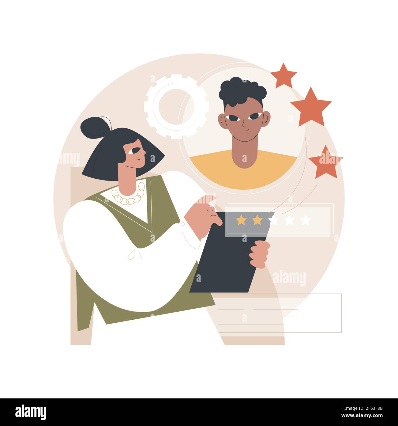 Evaluation Cartoon High Resolution Stock Photography and Images - Alamy