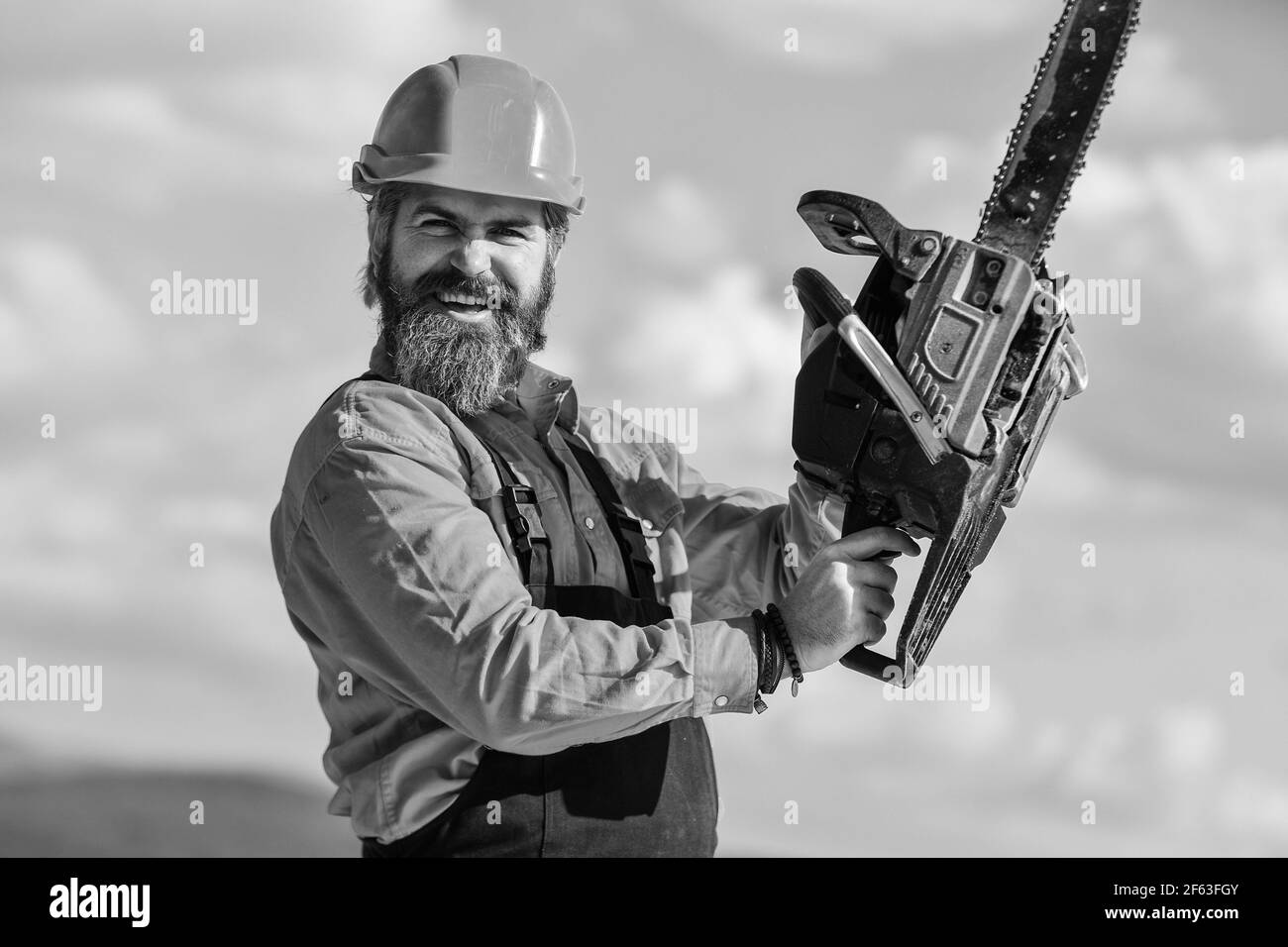 Measure repairman Black and White Stock Photos & Images - Alamy
