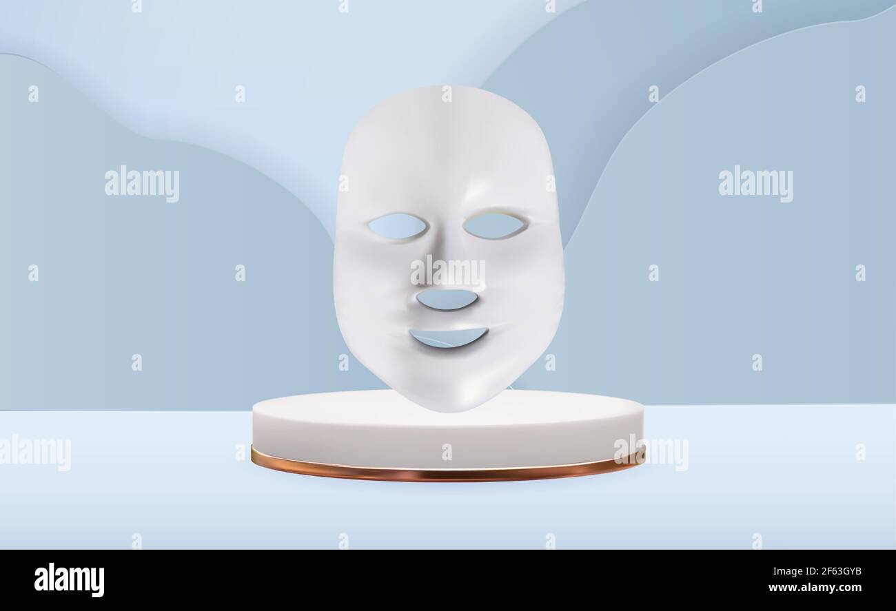 Led face therapy Stock Vector Images - Alamy