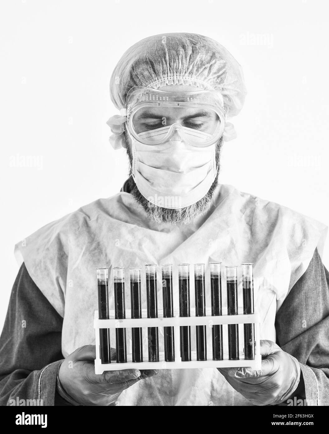 China science laboratory Black and White Stock Photos & Images - Alamy