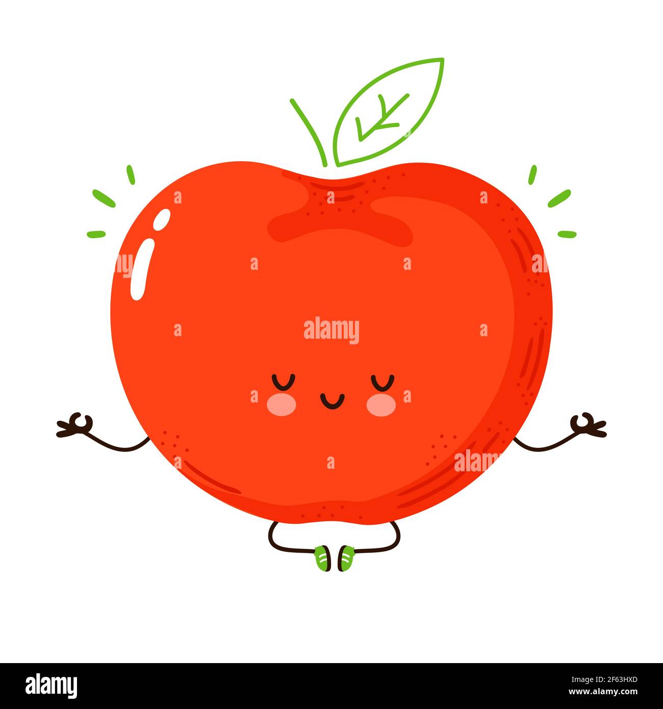 Apple logo isolated Stock Vector Images - Alamy