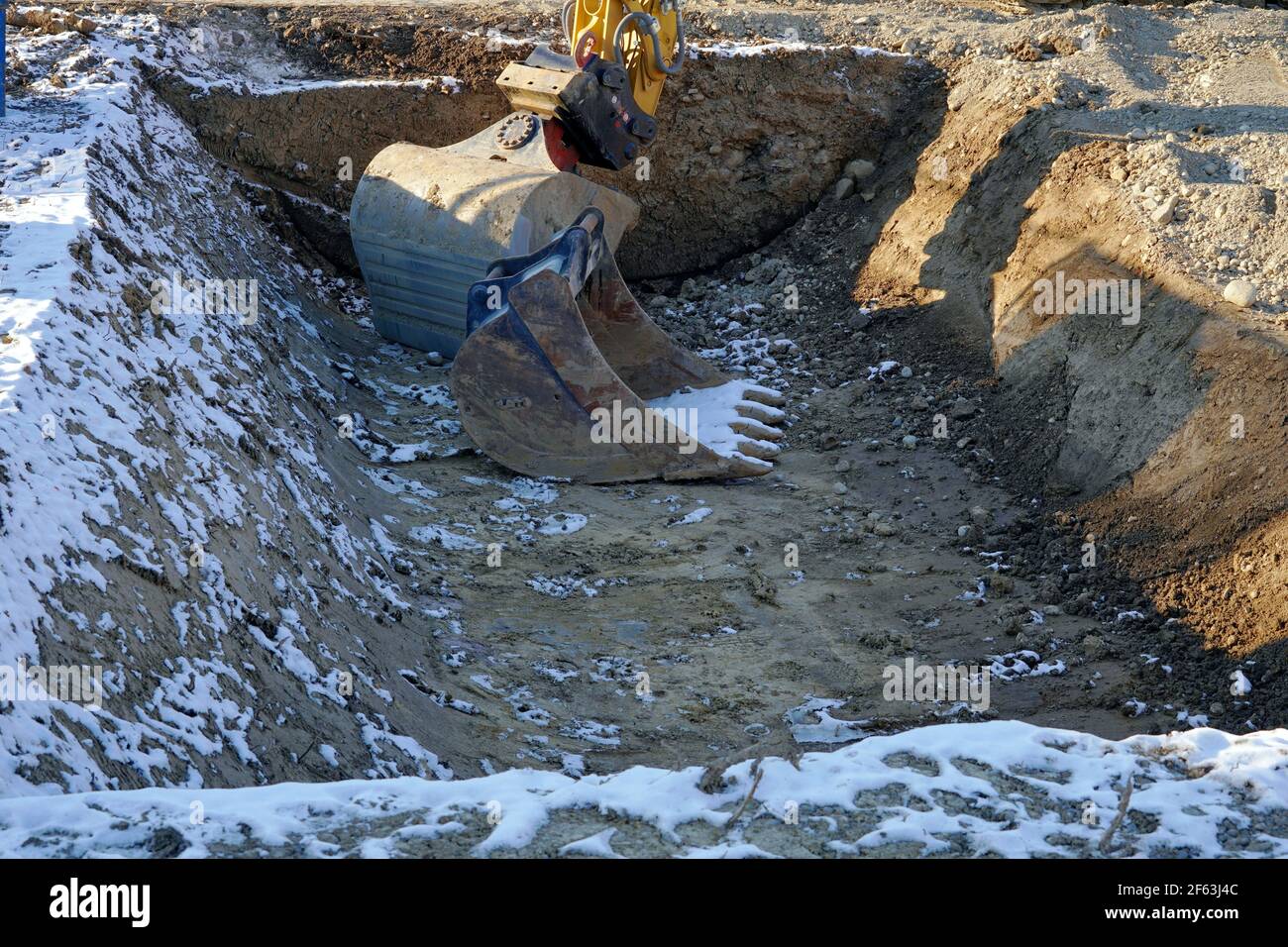 Construction pit hi-res stock photography and images - Alamy