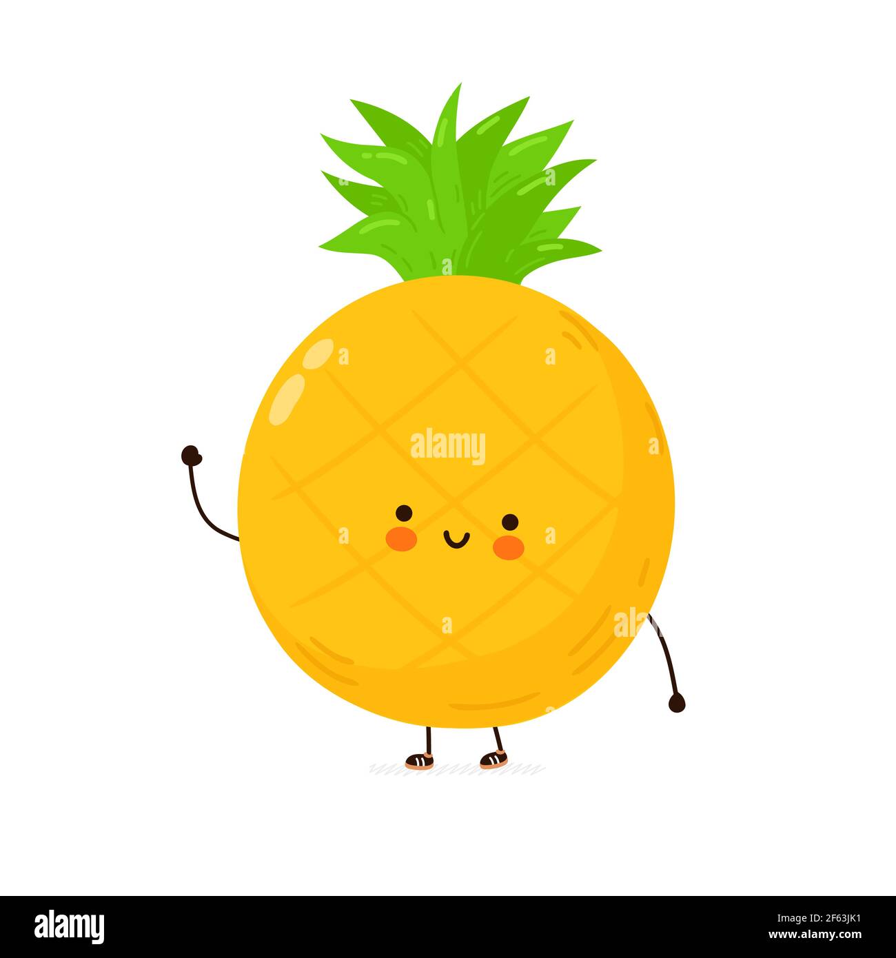 Ananas card Stock Vector Images - Alamy