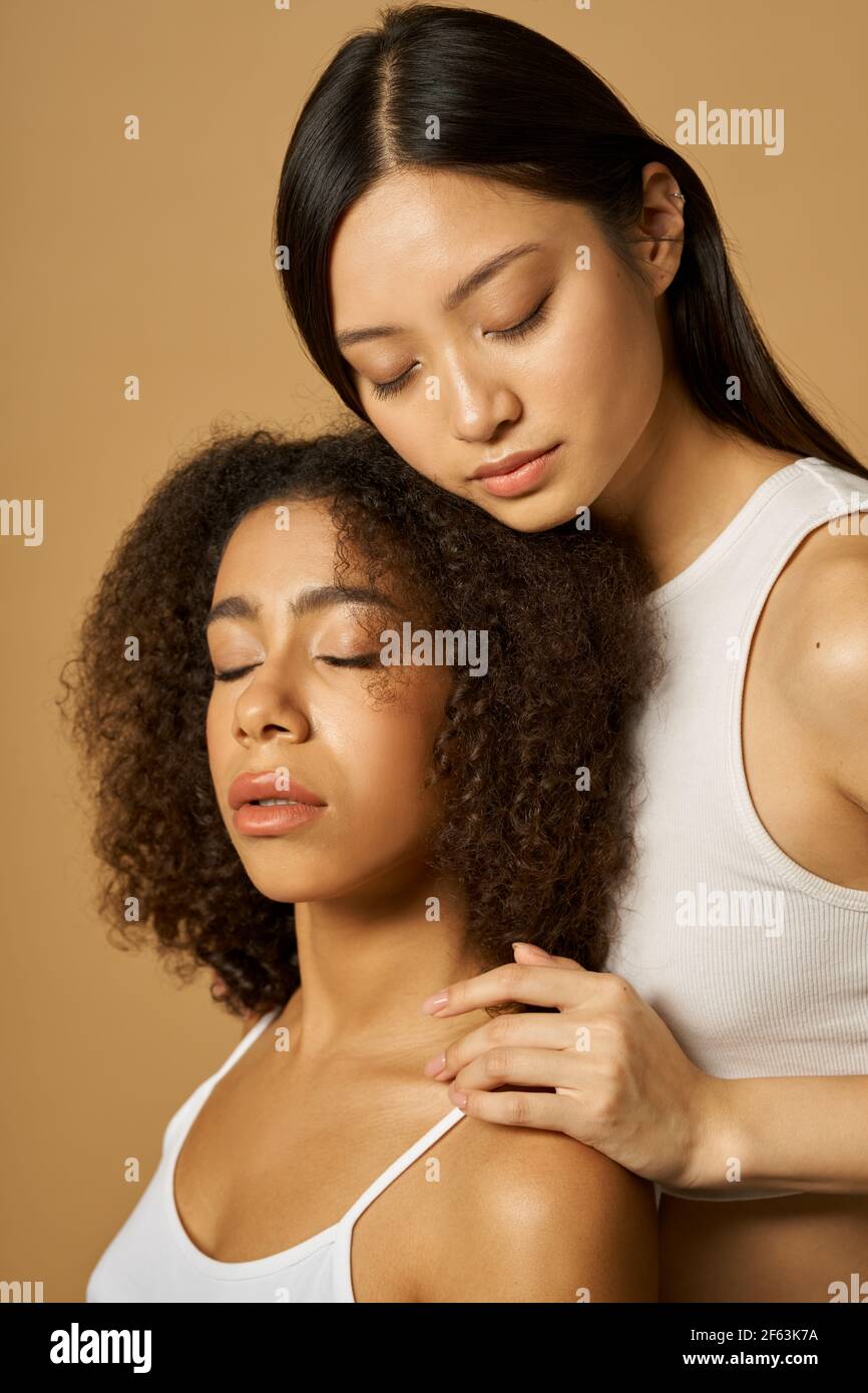 Mixed women beauty hi-res stock photography and images - Alamy