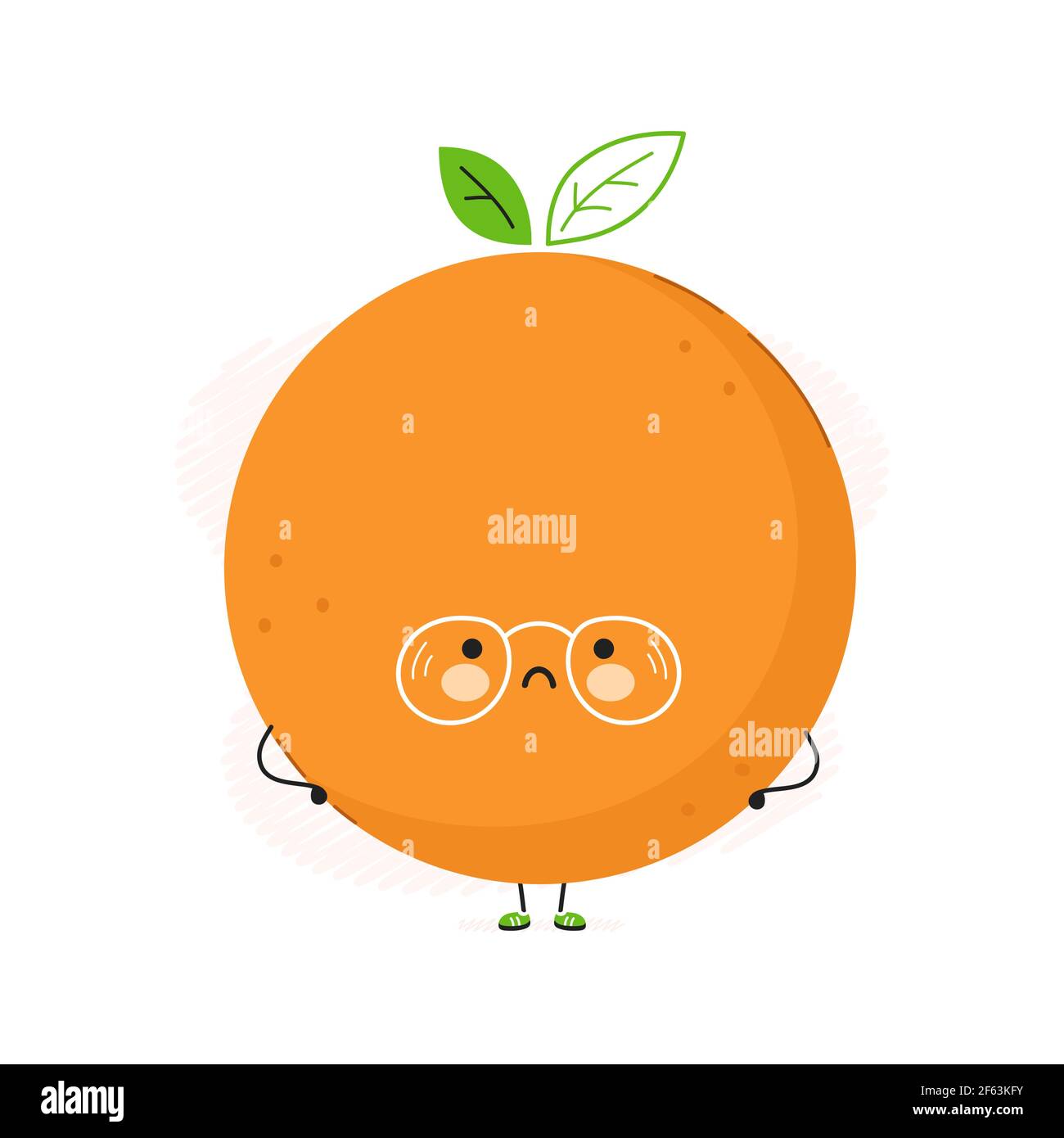 Sad orange emoji angry Cut Out Stock Images & Pictures - Alamy