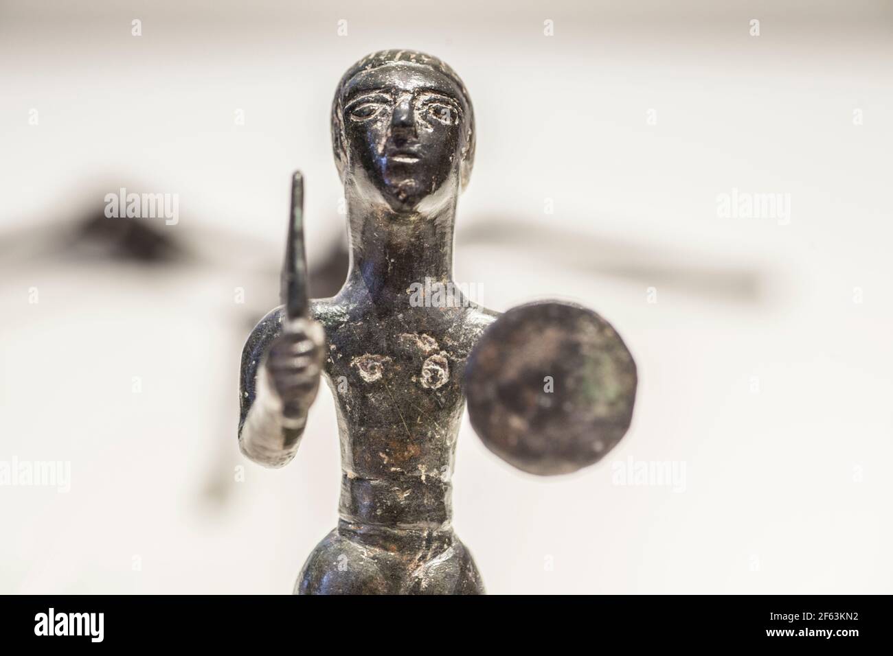 Rounded shield iberian culture hi-res stock photography and images - Alamy