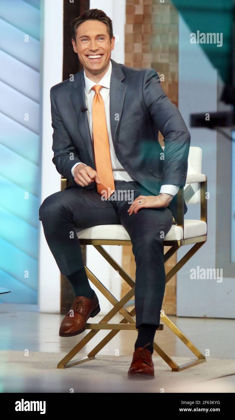 New York, NY, USA. 29th Mar, 2021. Whit Johnson on the set of Good ...