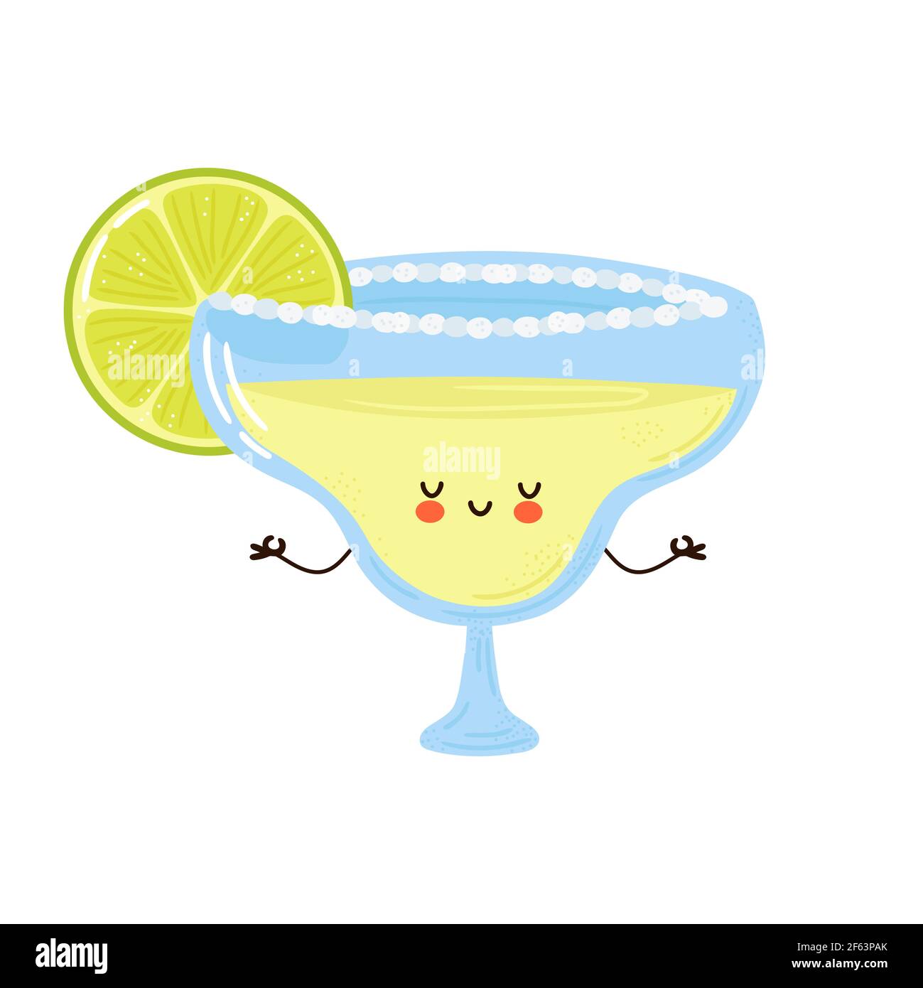 Alcohol cocktail margarita on Stock Vector Images - Alamy