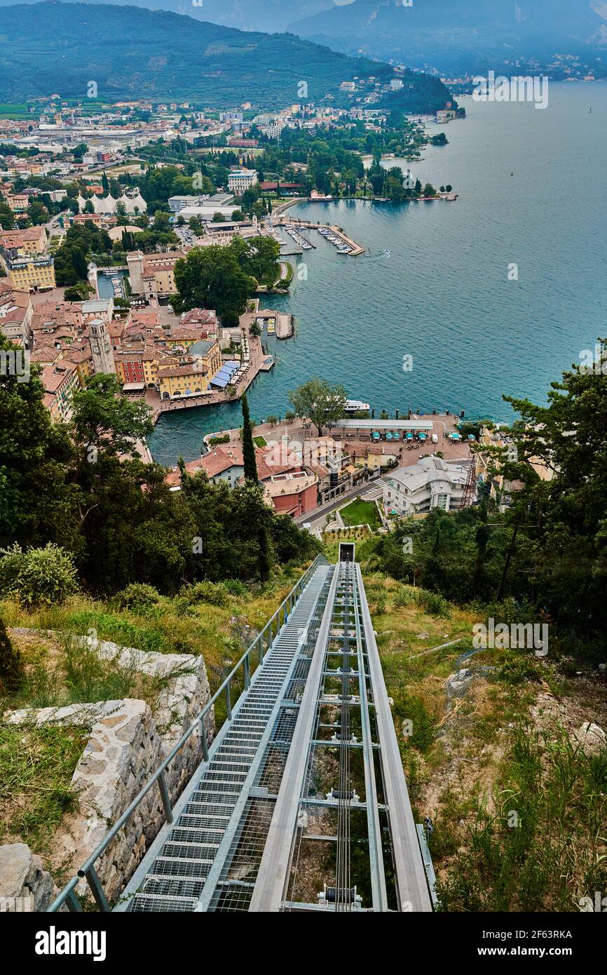Riva del garda lift hi-res stock photography and images - Alamy