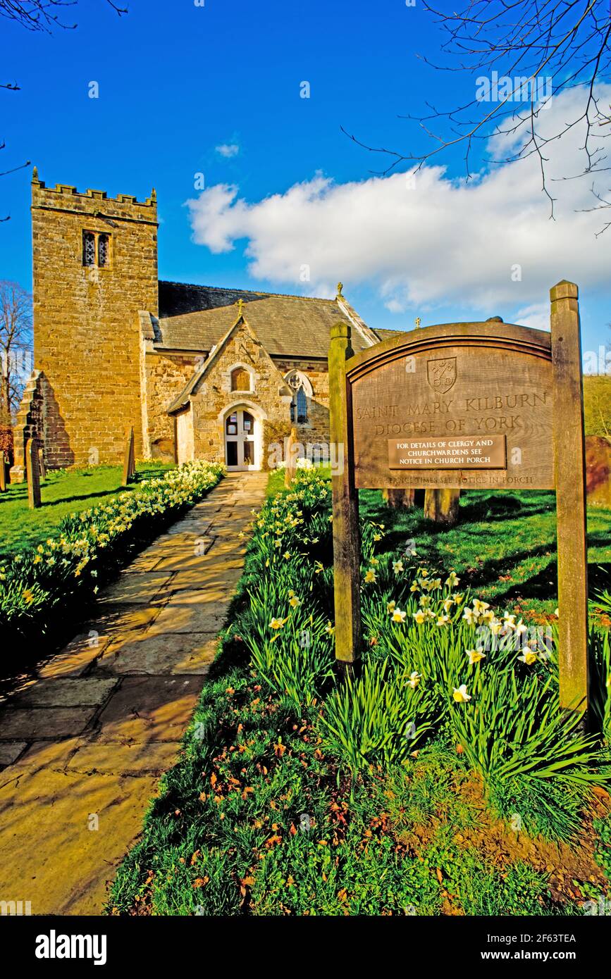 Kilburn village yorkshire hi-res stock photography and images - Alamy