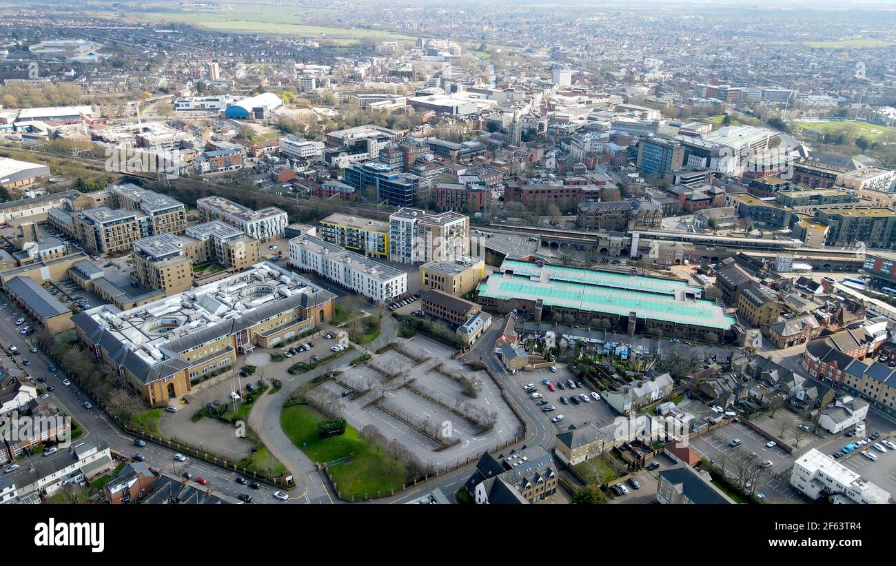Chelmsford aerial hi-res stock photography and images - Alamy