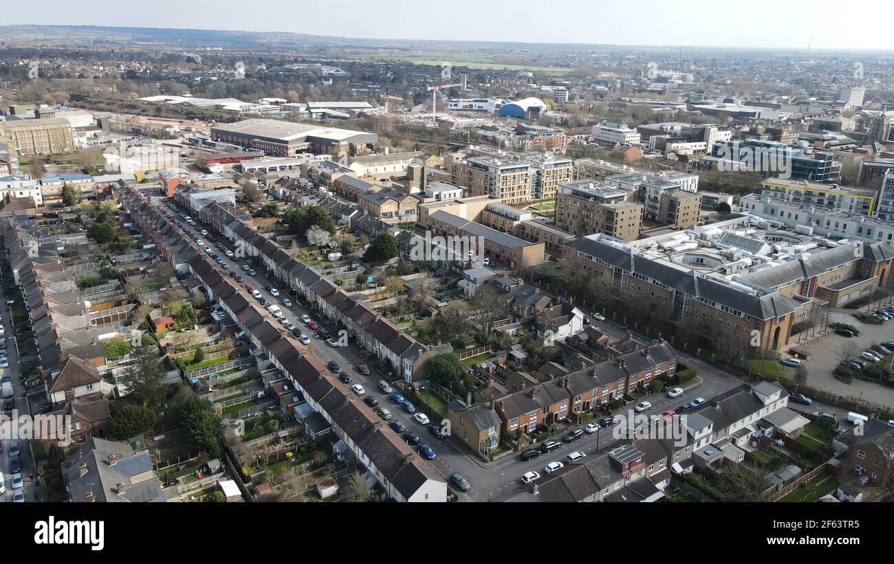 Chelmsford uk aerial hi-res stock photography and images - Alamy