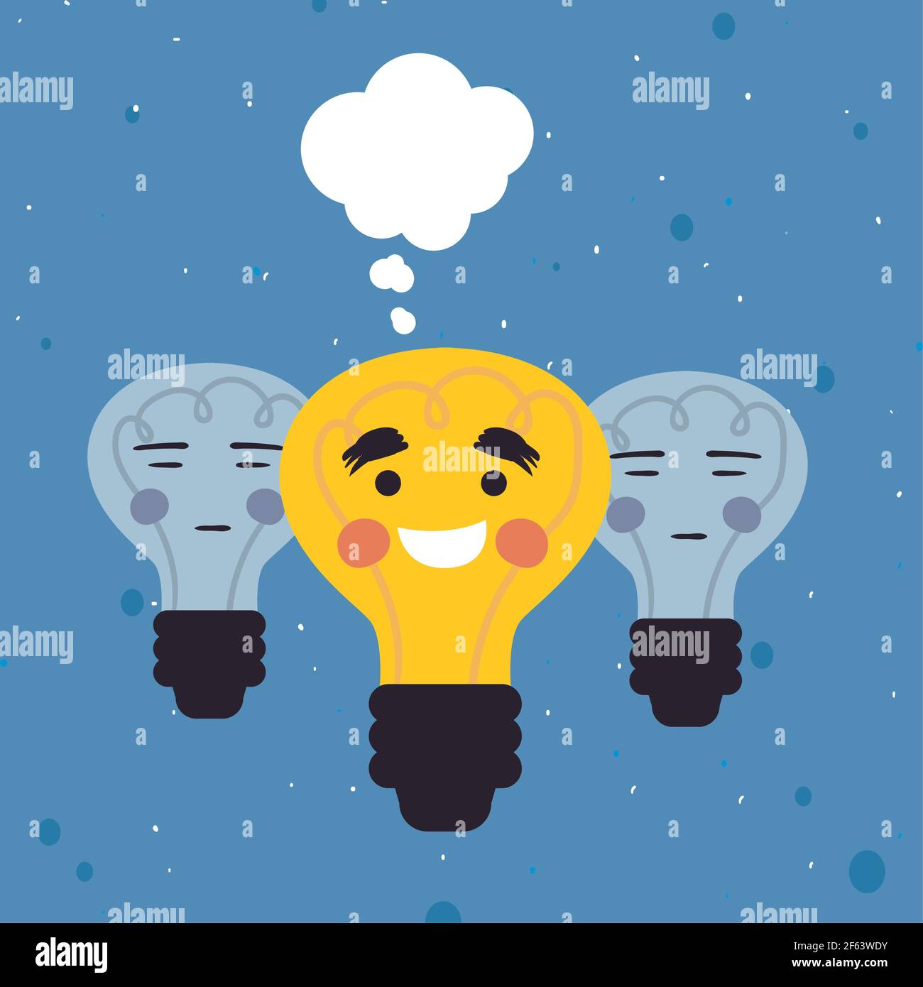 Postive attitude Stock Vector Images - Alamy
