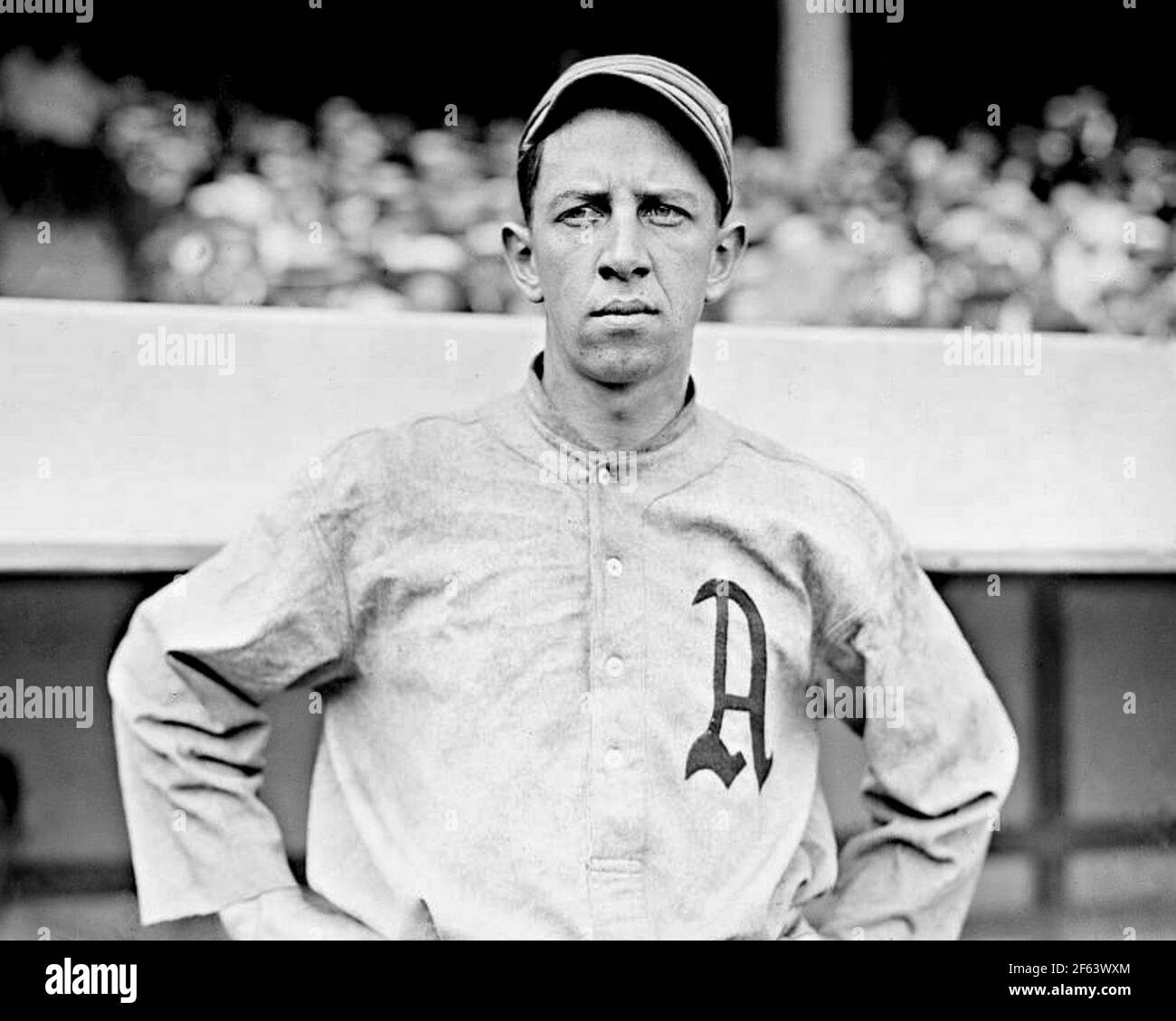 Eddie Collins, Philadelphia Athletics, 1913 Stock Photo - Alamy
