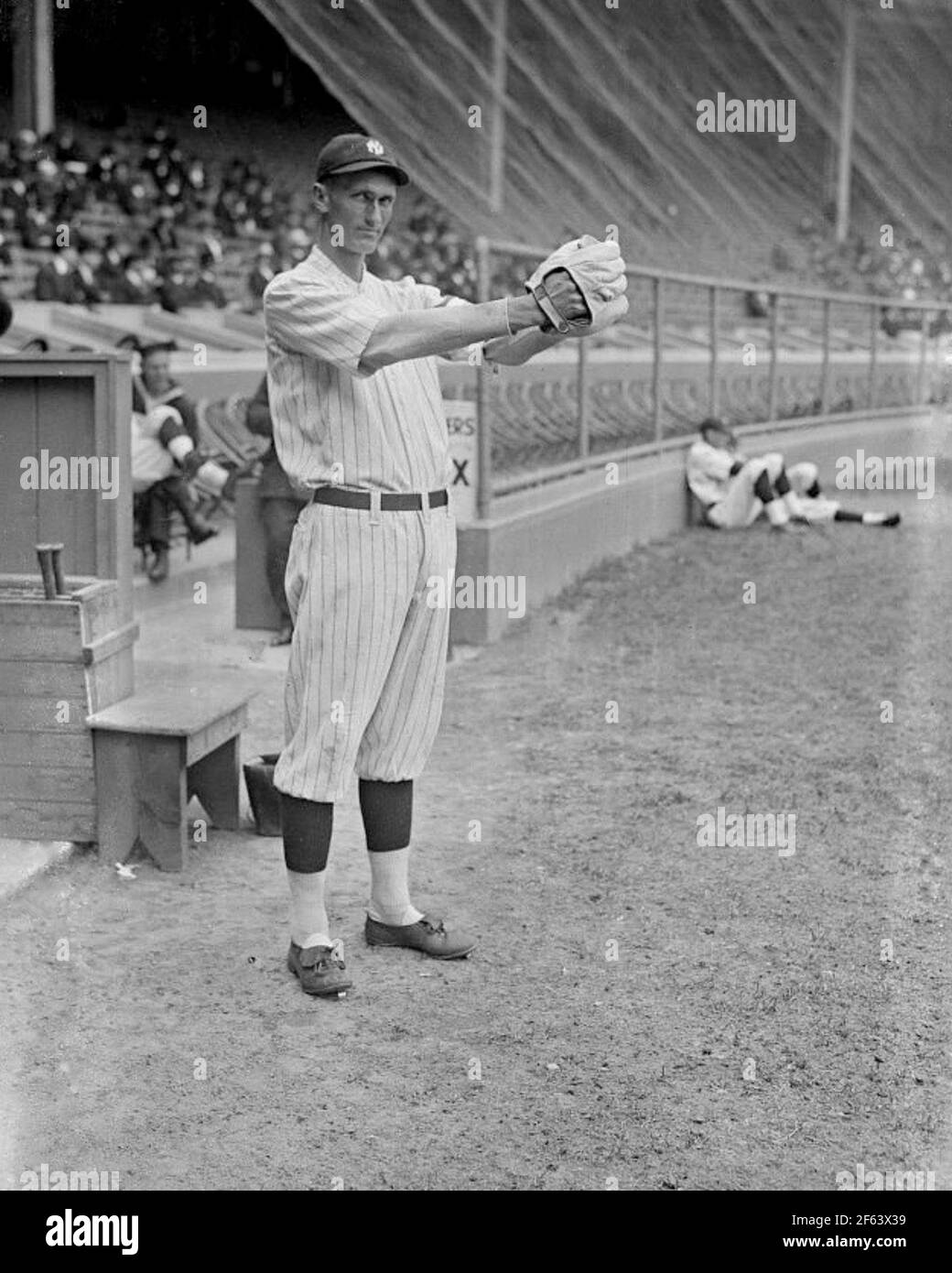Edward Slim Love, New York Yankees, 1918 Stock Photo - Alamy